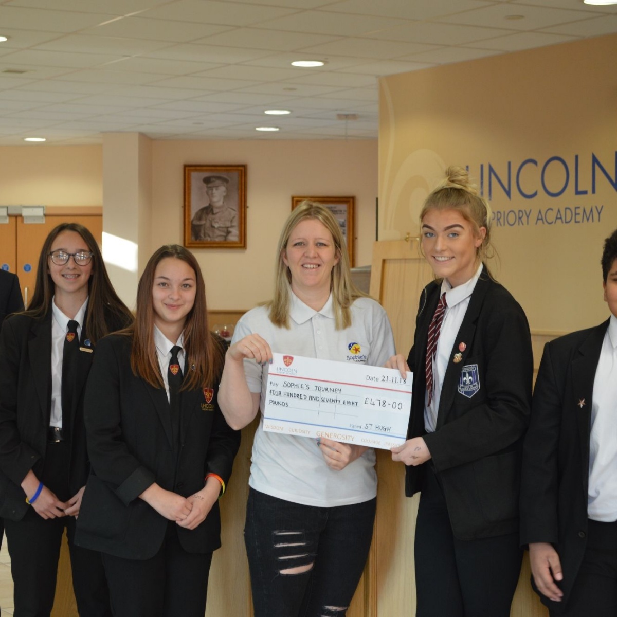 The Priory City of Lincoln Academy - St Hugh Charity Donations